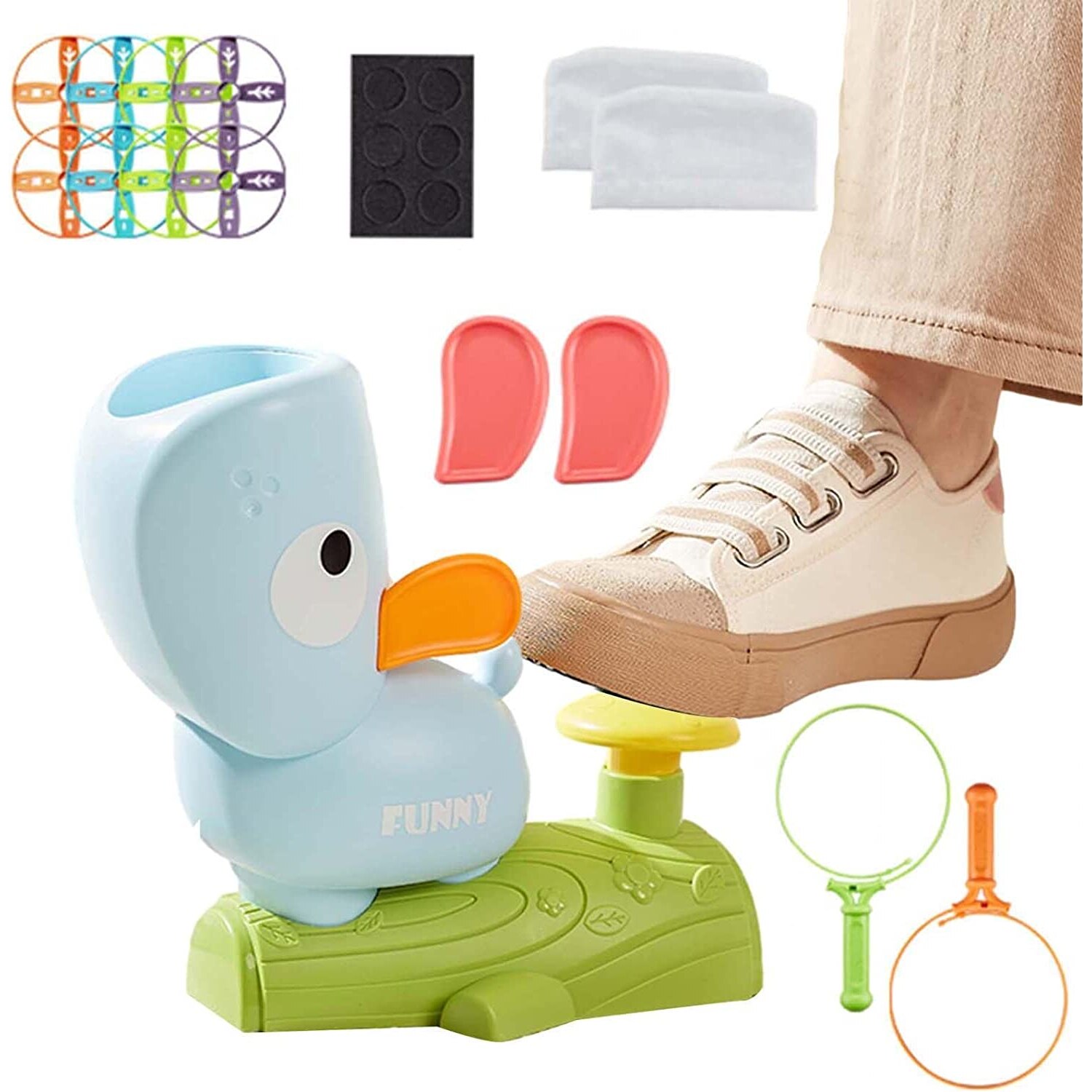 Set Interactiv Lansator de Discuri Rotative, Ratusca, 8 Discuri ...