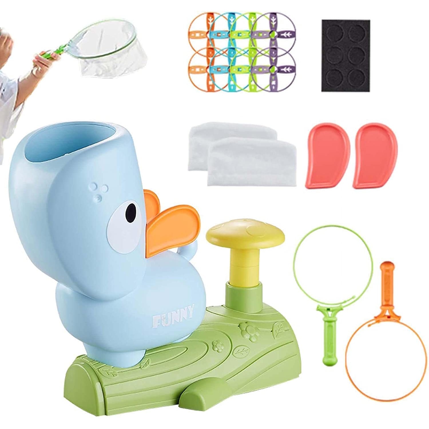 Set Interactiv Lansator de Discuri Rotative, Ratusca, 8 Discuri ...
