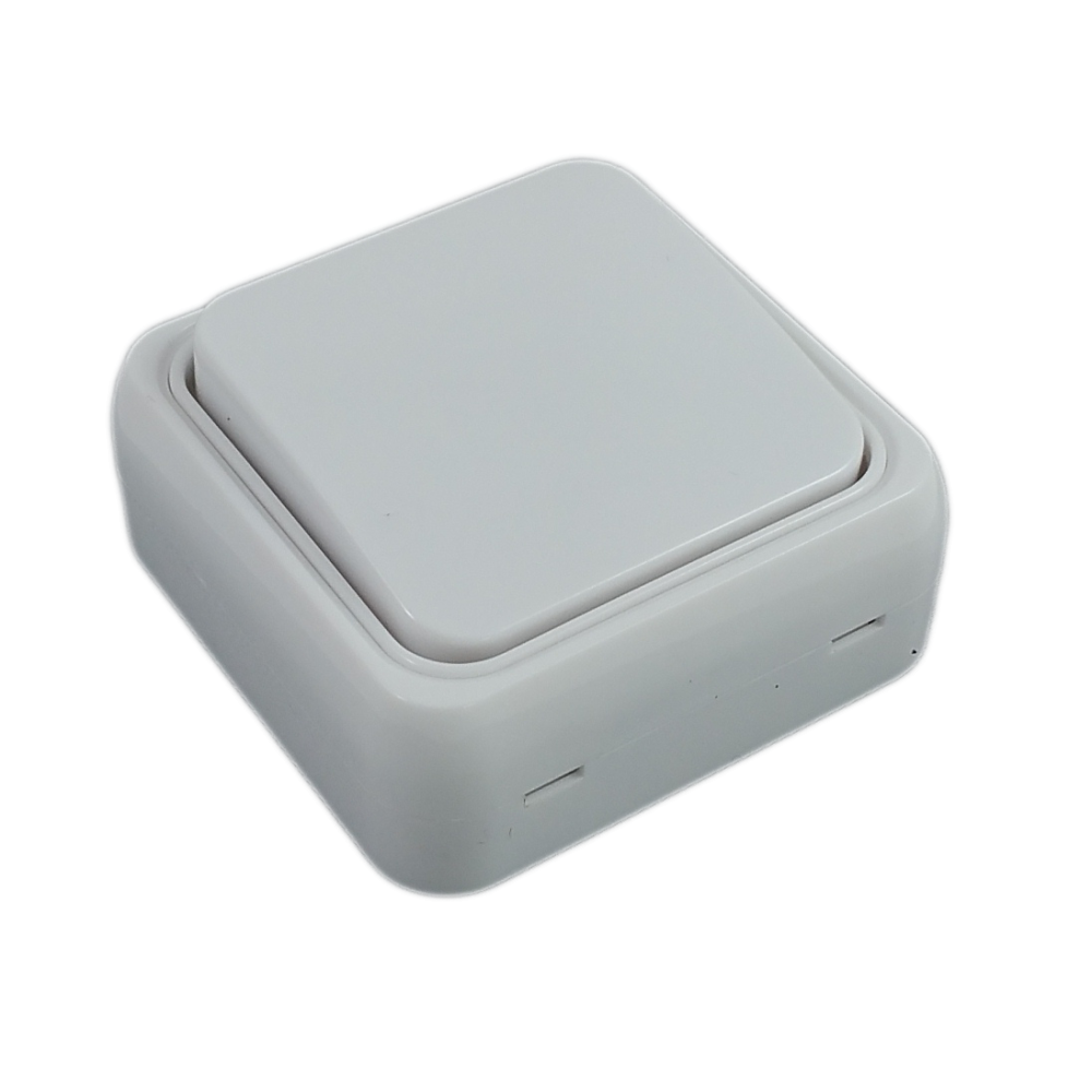 Intrerupator Mini, Alb, Montaj Aparent, Contact Cupru, Plastic Ignifug ...