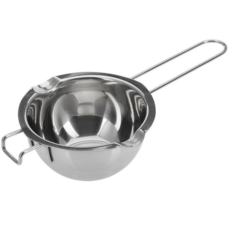 Vas din inox pentru topit ciocolata/unt, 14 x 27 cm, 400 ml - eMAG.ro