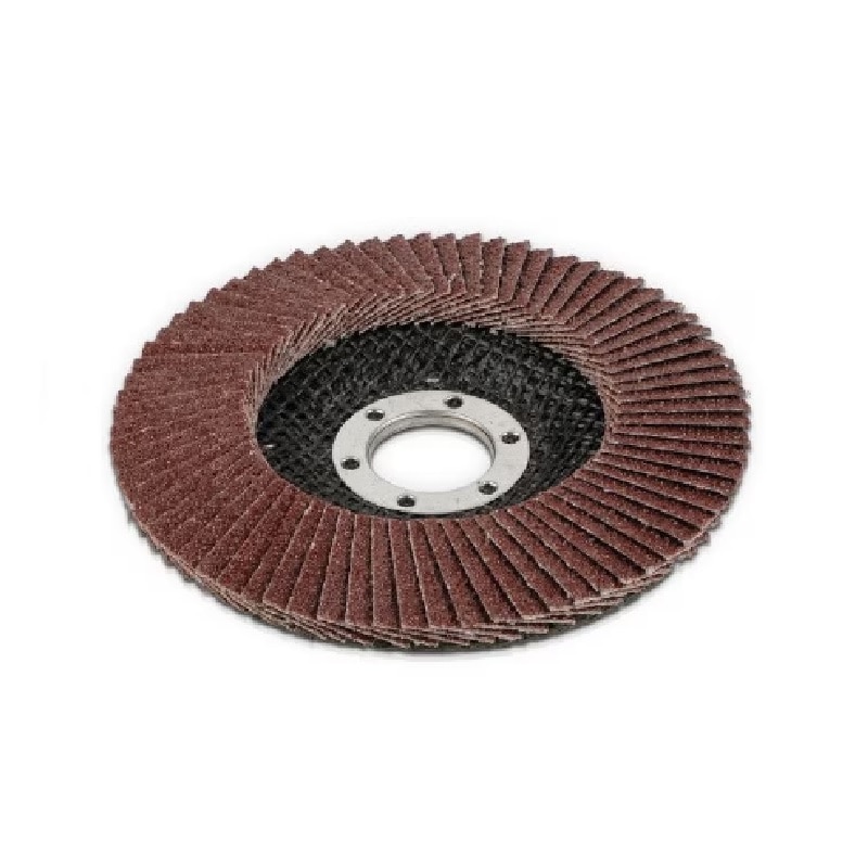 Disc lamelar de slefuit cu granulatie P100, GIDA-CRIS GC160 cu diametrul de 125 x 22.2 mm pentru ...