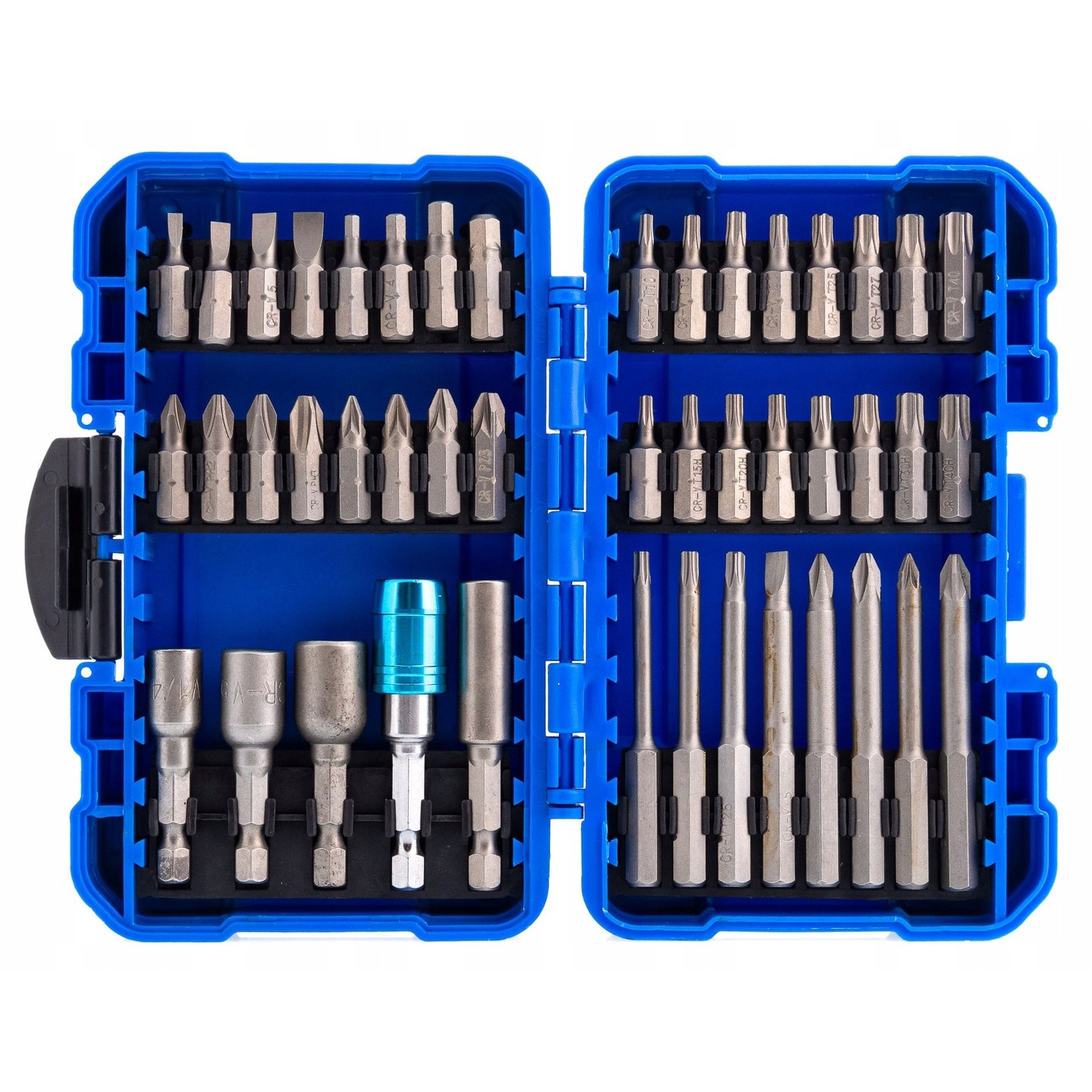 Set biti cu adaptor 45 piese surubelnita filetanta (S11280) - eMAG.ro