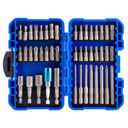 Set biti cu adaptor 45 piese surubelnita filetanta (S11280) - eMAG.ro