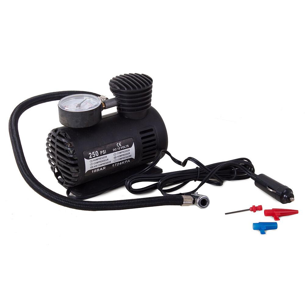 Compresor aer auto, Verk Group, 12 V, 300 PSI, cu manometru - eMAG.ro