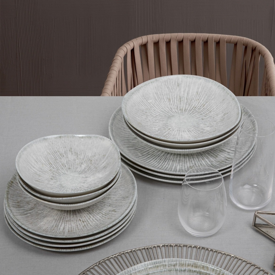 Set Masa Portelan, 24 piese, Rodin - eMAG.ro