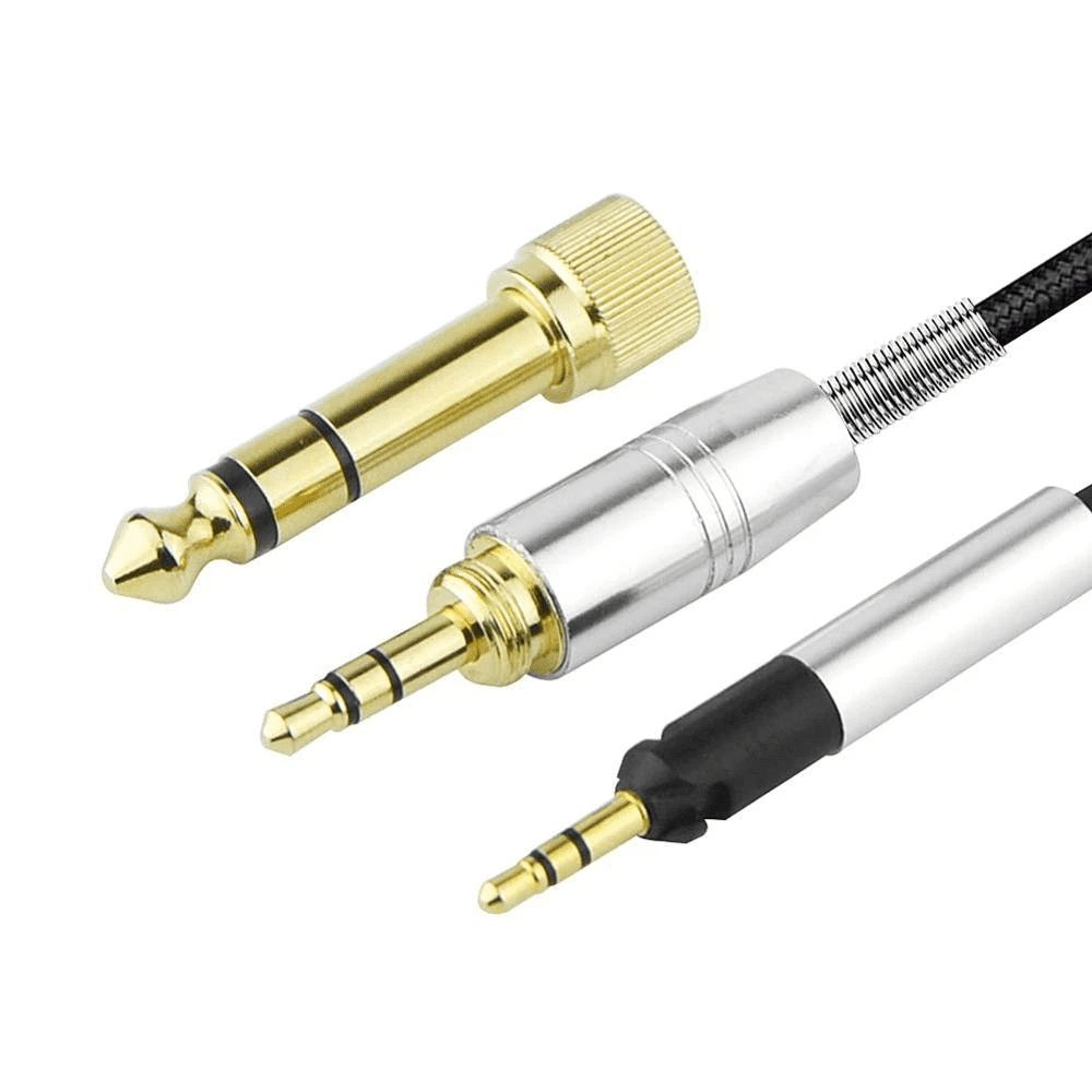 Cablu audio PadForce pentru casti Sennheiser HD518, HD558, HD598, M40X ...