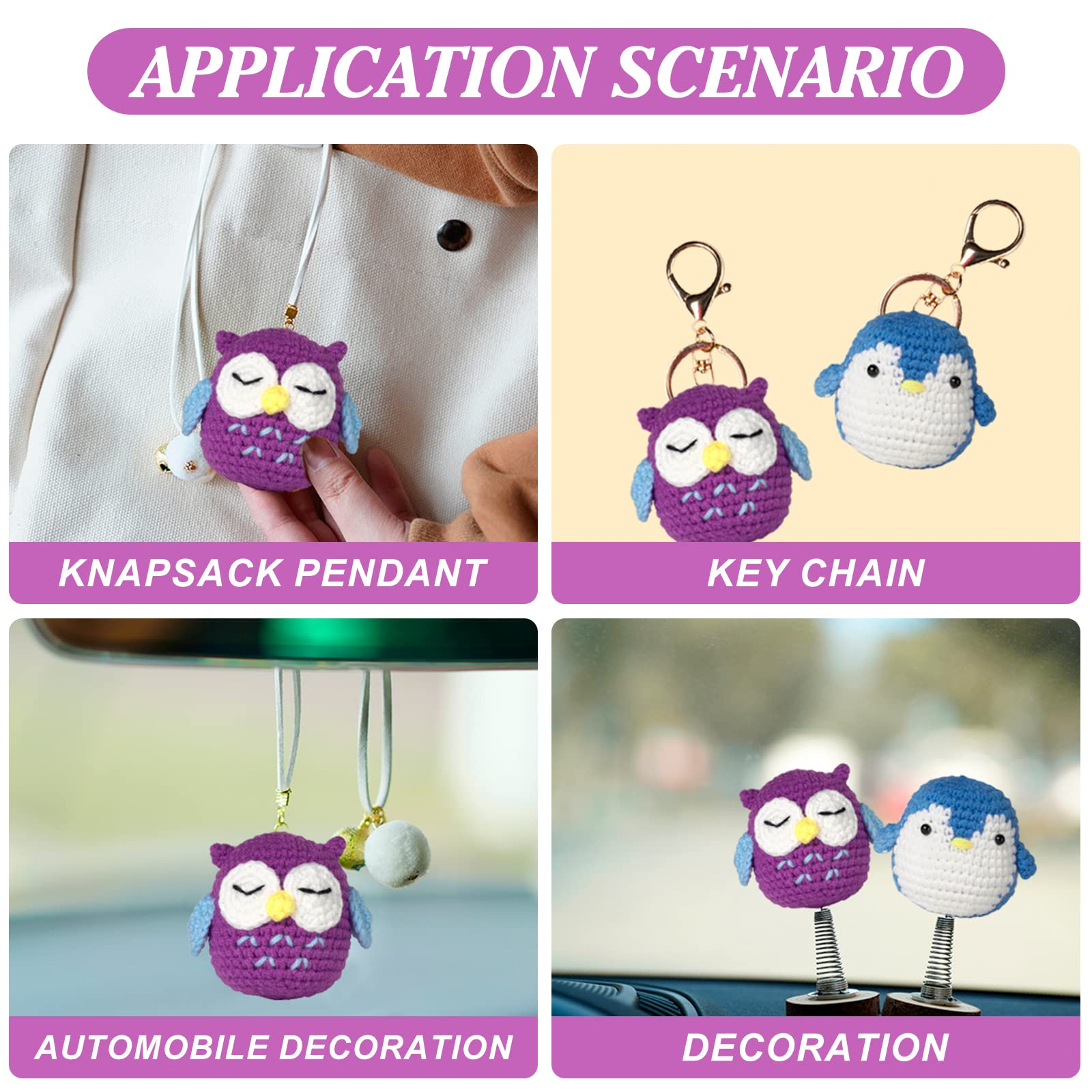 Set pentru crosetat, Walalla, Multicolor - eMAG.ro