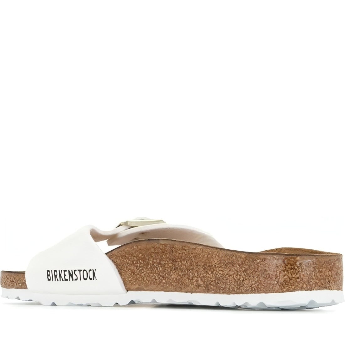 Slapi dama, Birkenstock, Piele, Alb, 40 - eMAG.ro