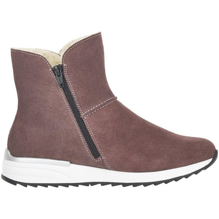 Ghete dama Rieker, Piele intoarsa, Maro, 38 - eMAG.ro