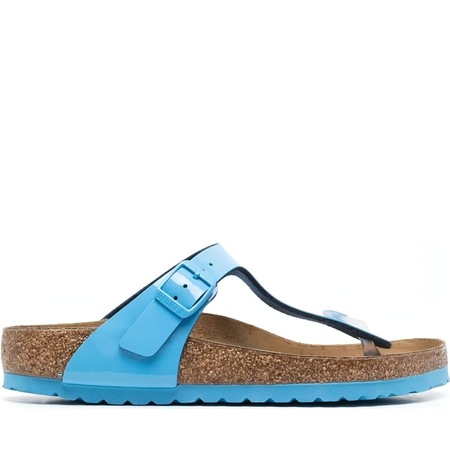 Slapi dama, Birkenstock, Piele, Albastru, 41 EU - eMAG.ro