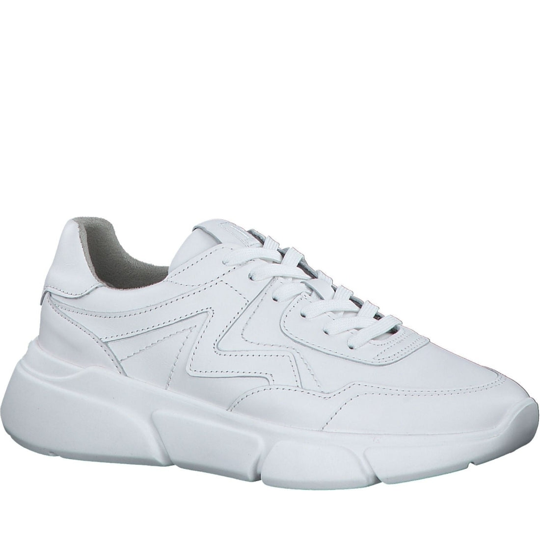 Pantof sport dama, Tamaris, Piele, Alb, 36 EU - eMAG.ro