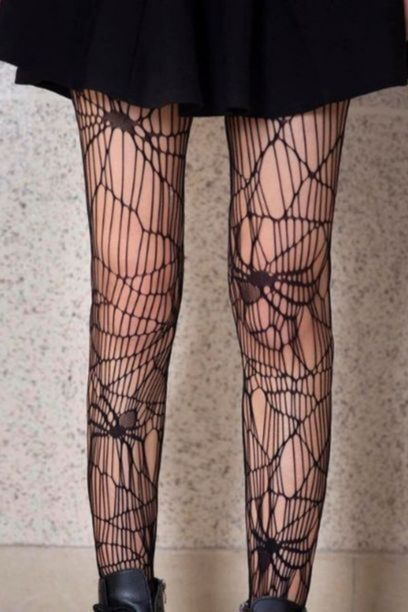 Dres dama Spider's Web, model cu panza de paianjen, negru, marime ...