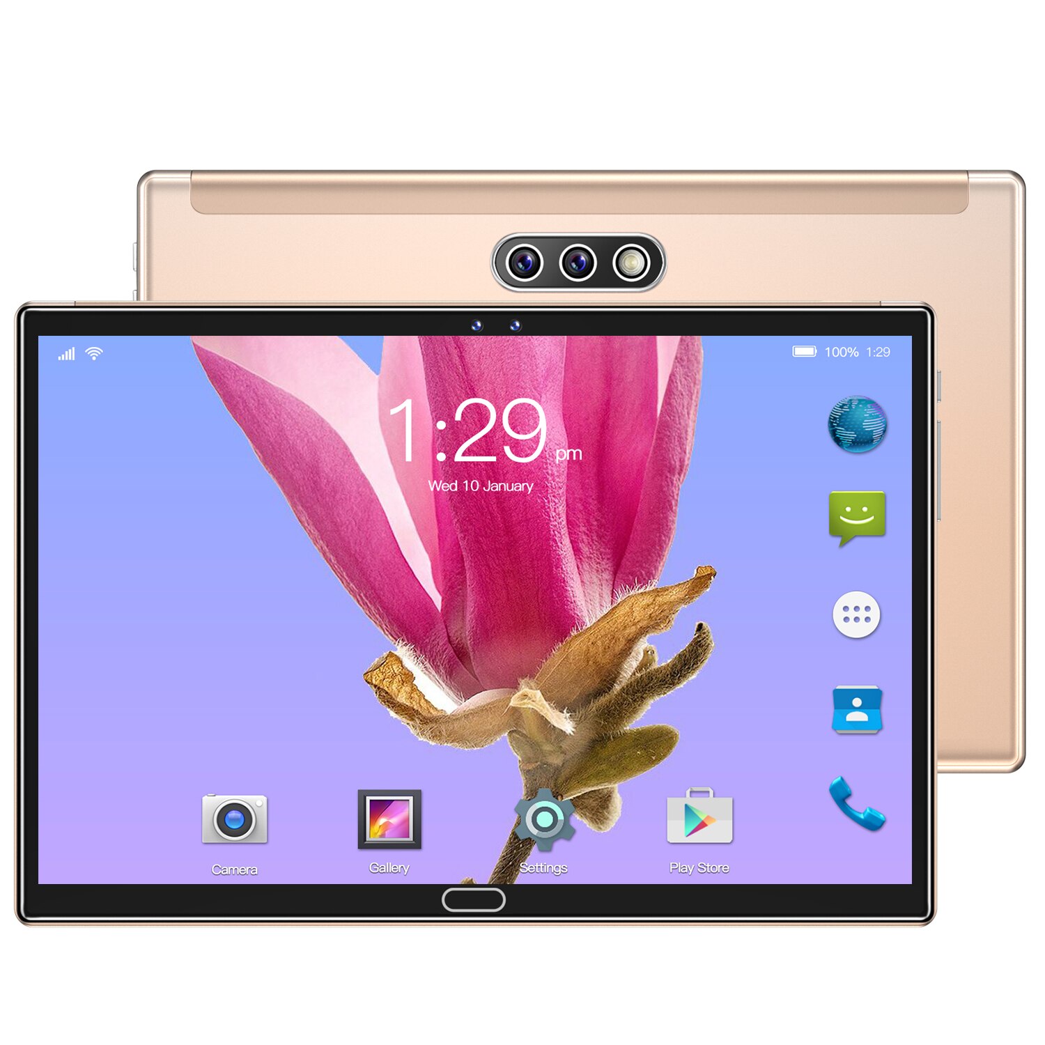 Tableta X30, Octa-core. 10", 4 GB RAM, 64 GB, Android 9.0, 4G, Wi-Fi ...