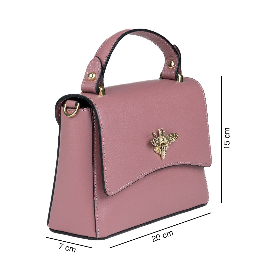 Poseta dama, piele, Toro Nero, Alesia, roz - eMAG.ro