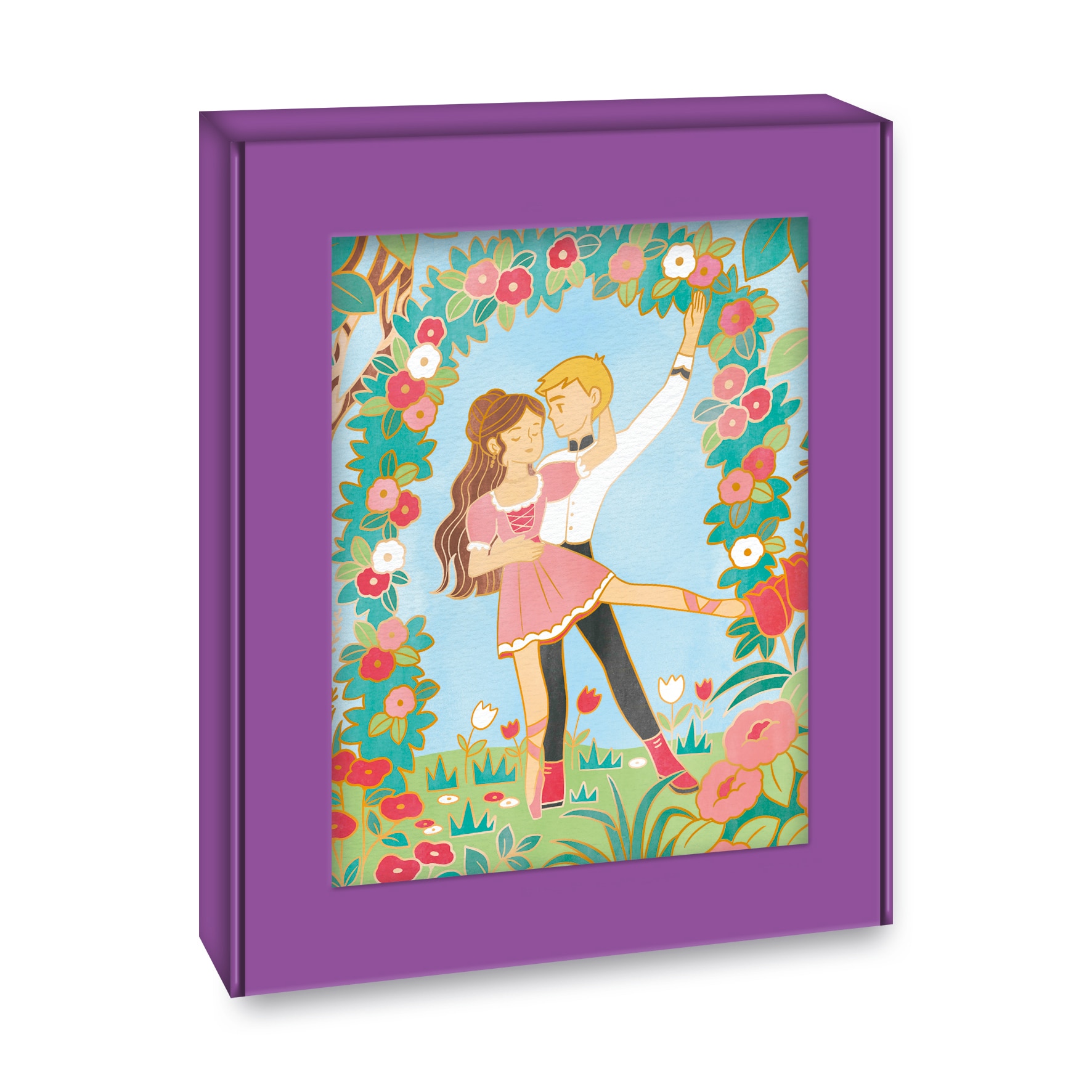 Set pictura cu acuarela Janod - Dansatori, 4 imagini - eMAG.ro