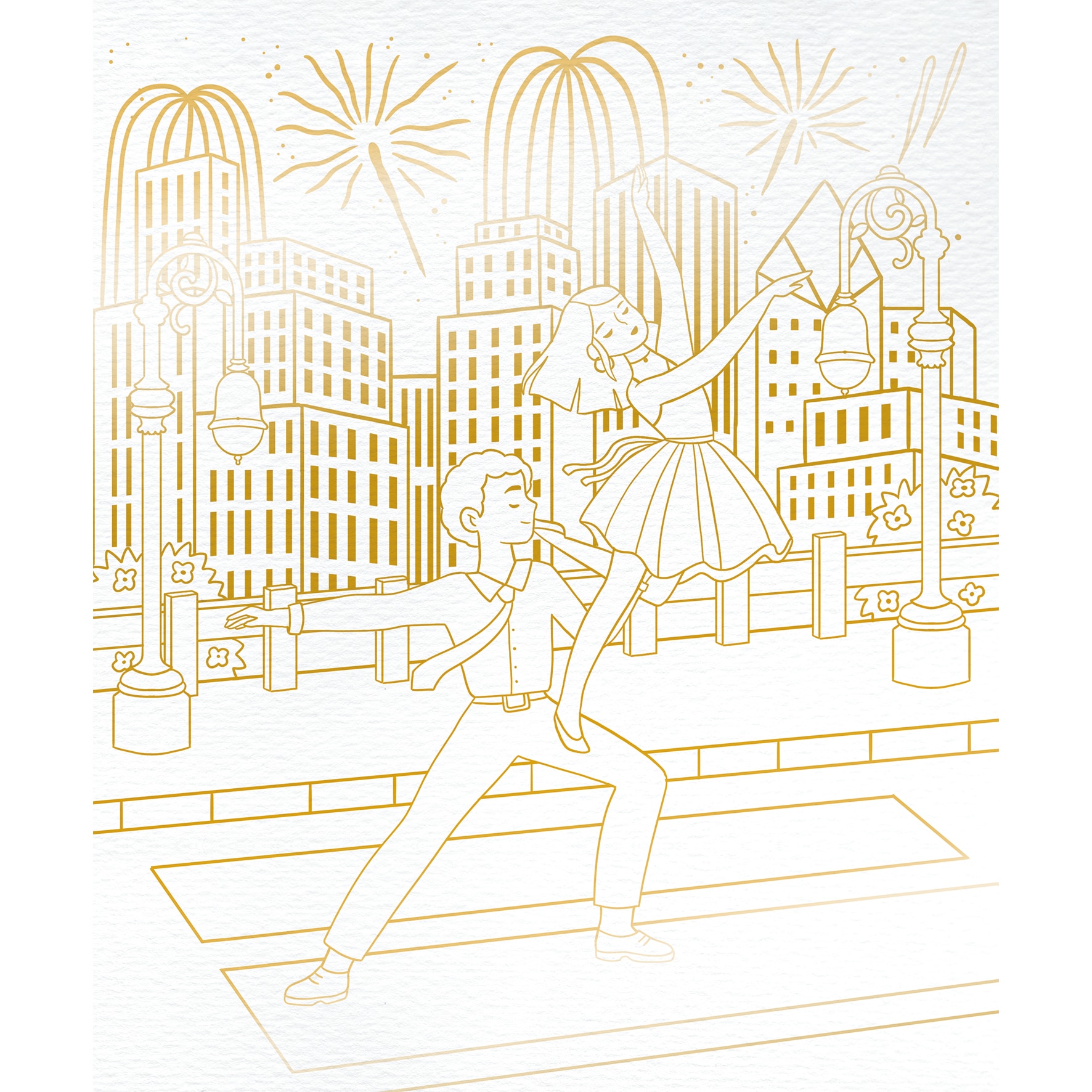 Set pictura cu acuarela Janod - Dansatori, 4 imagini - eMAG.ro