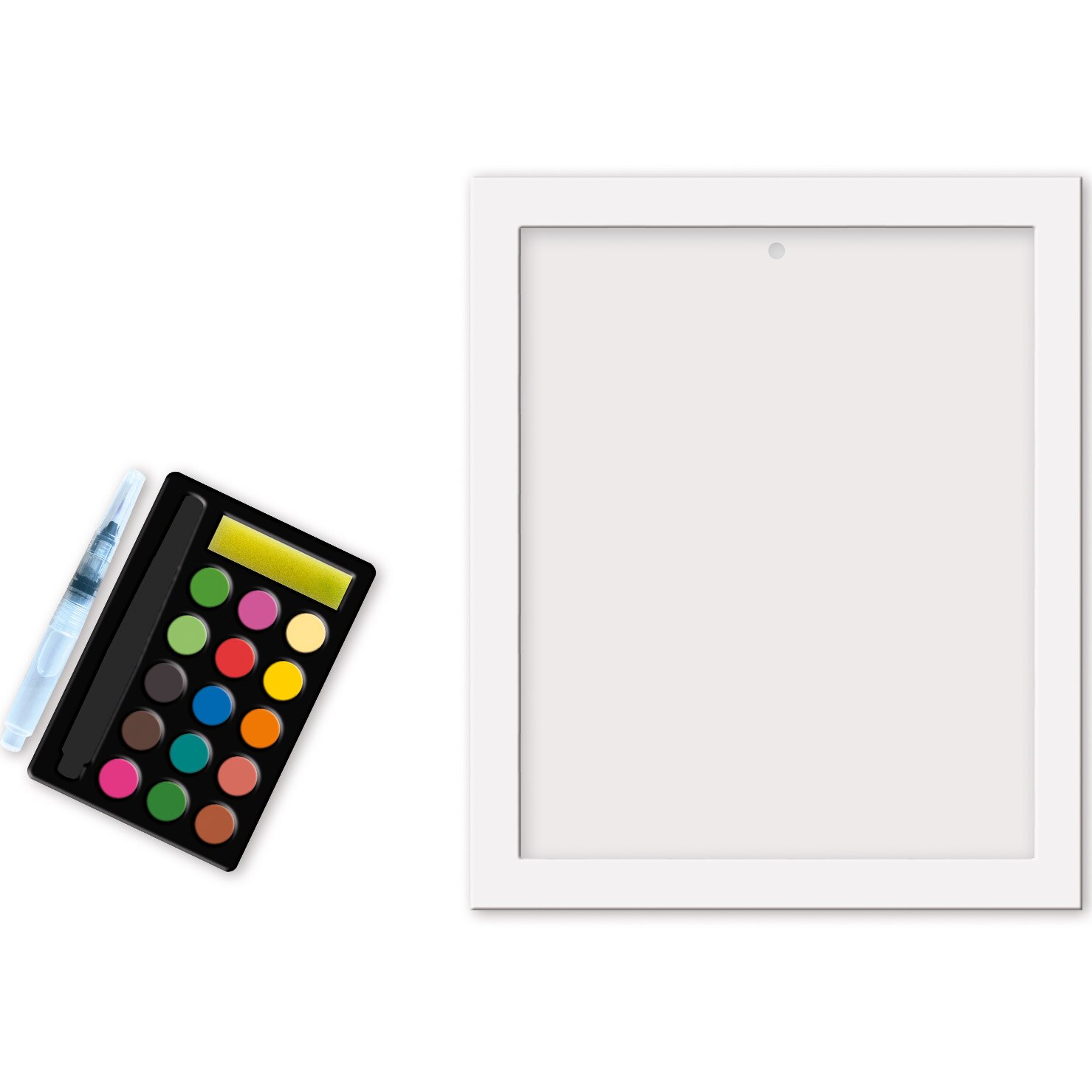 Set pictura cu acuarela Janod - Gradina, 4 imagini - eMAG.ro