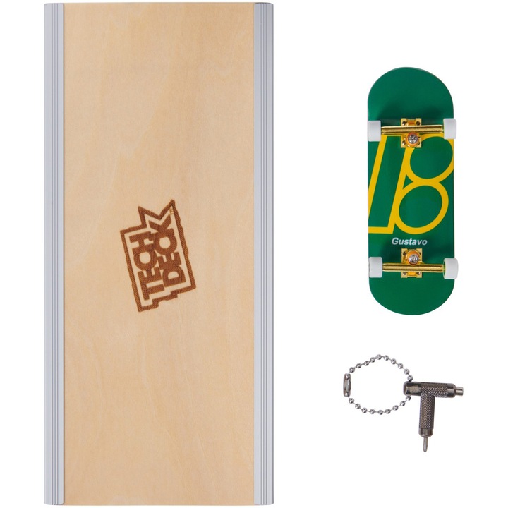 Set Tech Deck - Pro Serie, Fingerboard i8 Planb si cutie depozitare ...