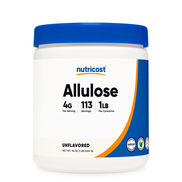 Supliment alimentar, Nutricost, aluloza (indulcitor keto), 454 g ...
