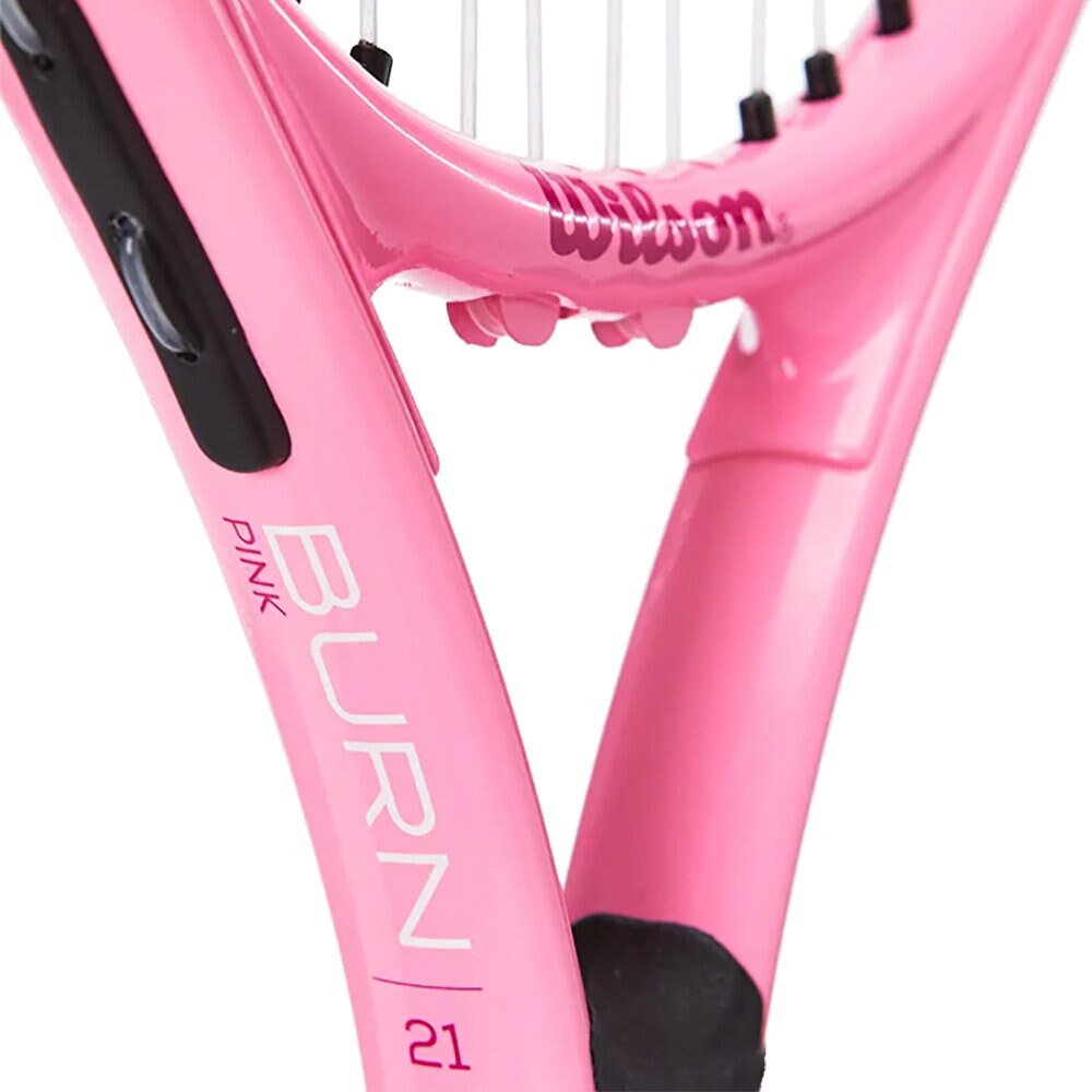 Детска тенис ракета Wilson Burn Pink 21, наплетена, с калъф, 21 инча ...