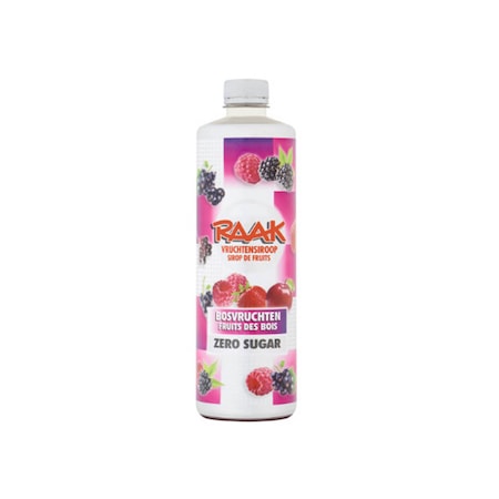 Sirop concentrat, de fructe de padure, zero zahar, 0,75L, Raak - eMAG.ro