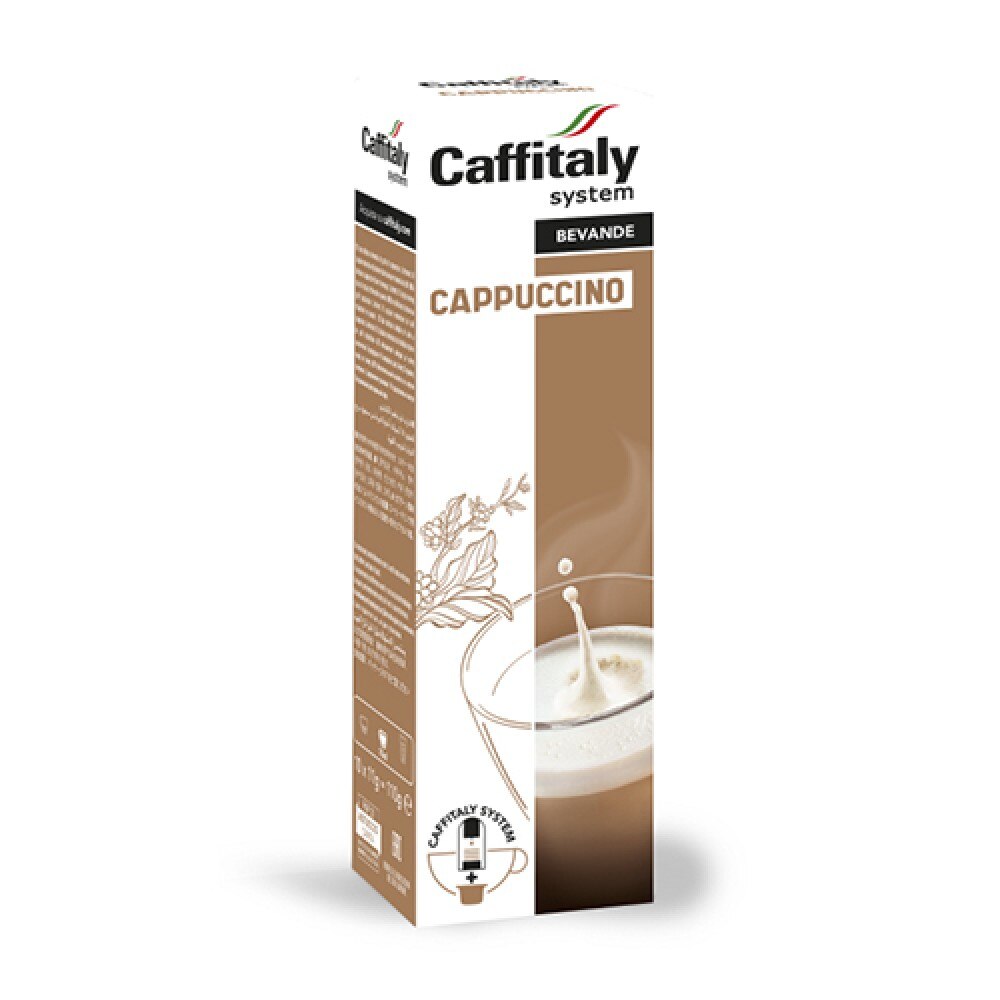Кафе капсули Caffitaly Cappuccino, за система Caffitaly, 80 гр., 10 бр ...