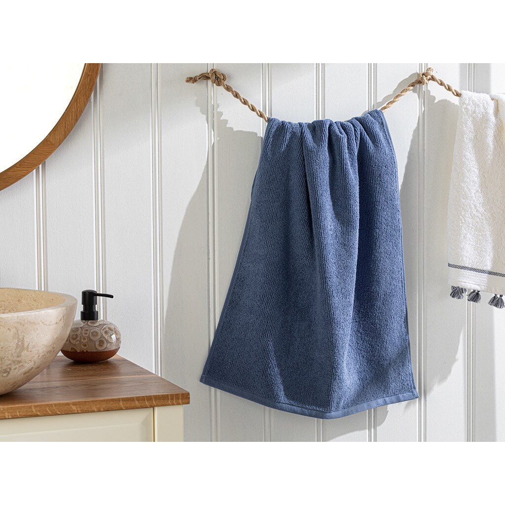 Prosop de baie, English Home, Maris, Bumbac 100%, 70x140 cm, Albastru ...