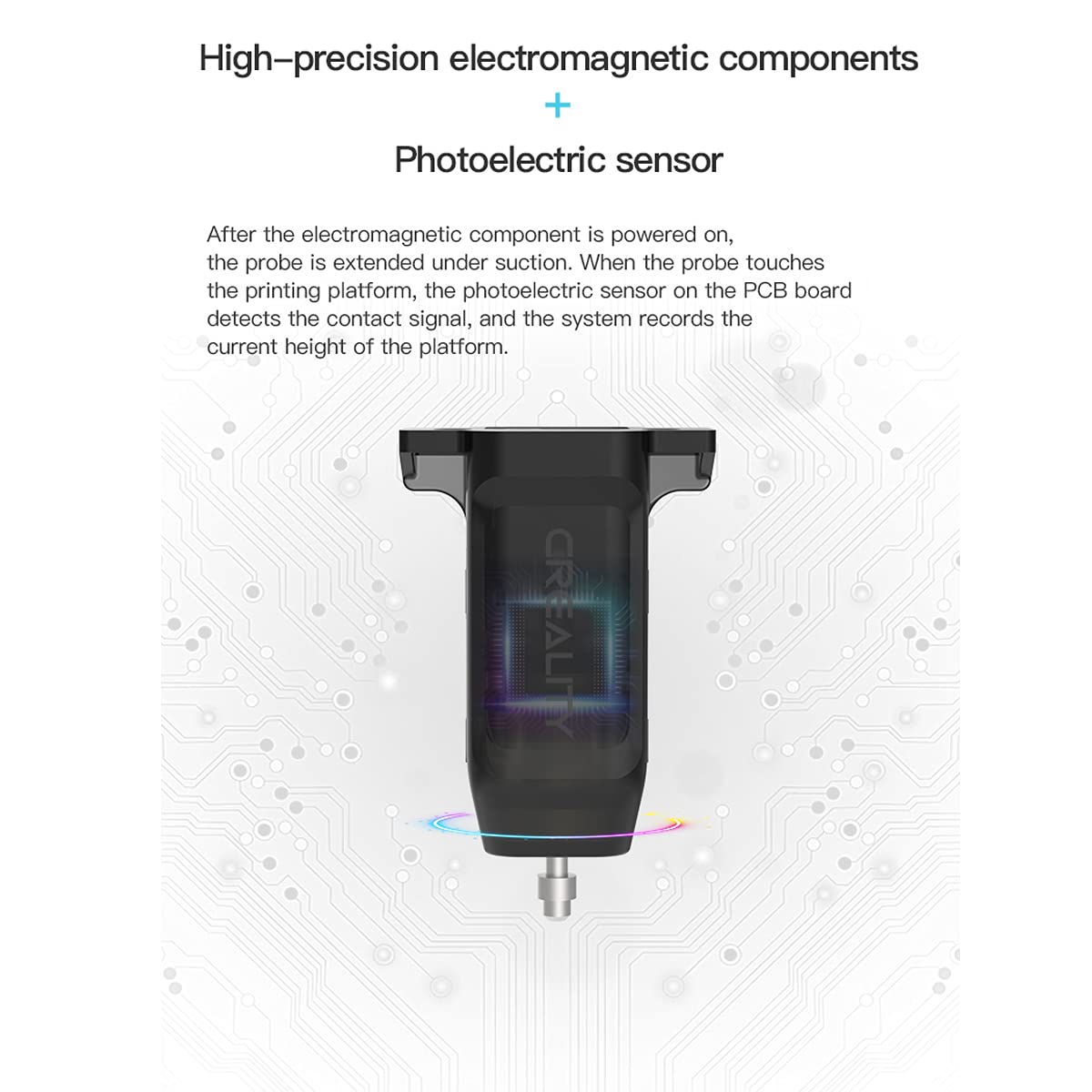 Kit senzor de nivelare automata Creality CR Touch cu conector cu fir de ...