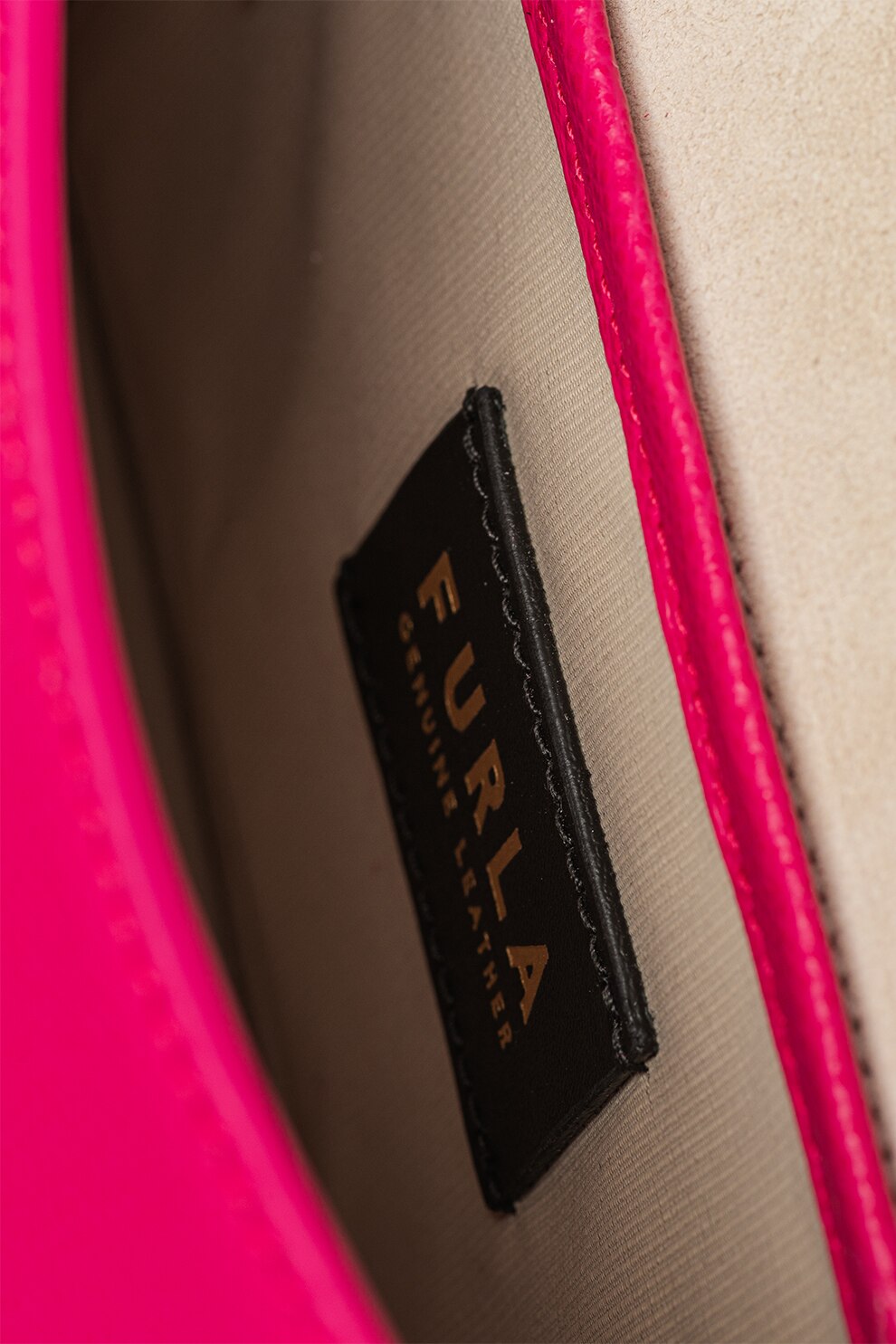 Furla, Geanta crossbody din piele 1927, Roz aprins - eMAG.ro