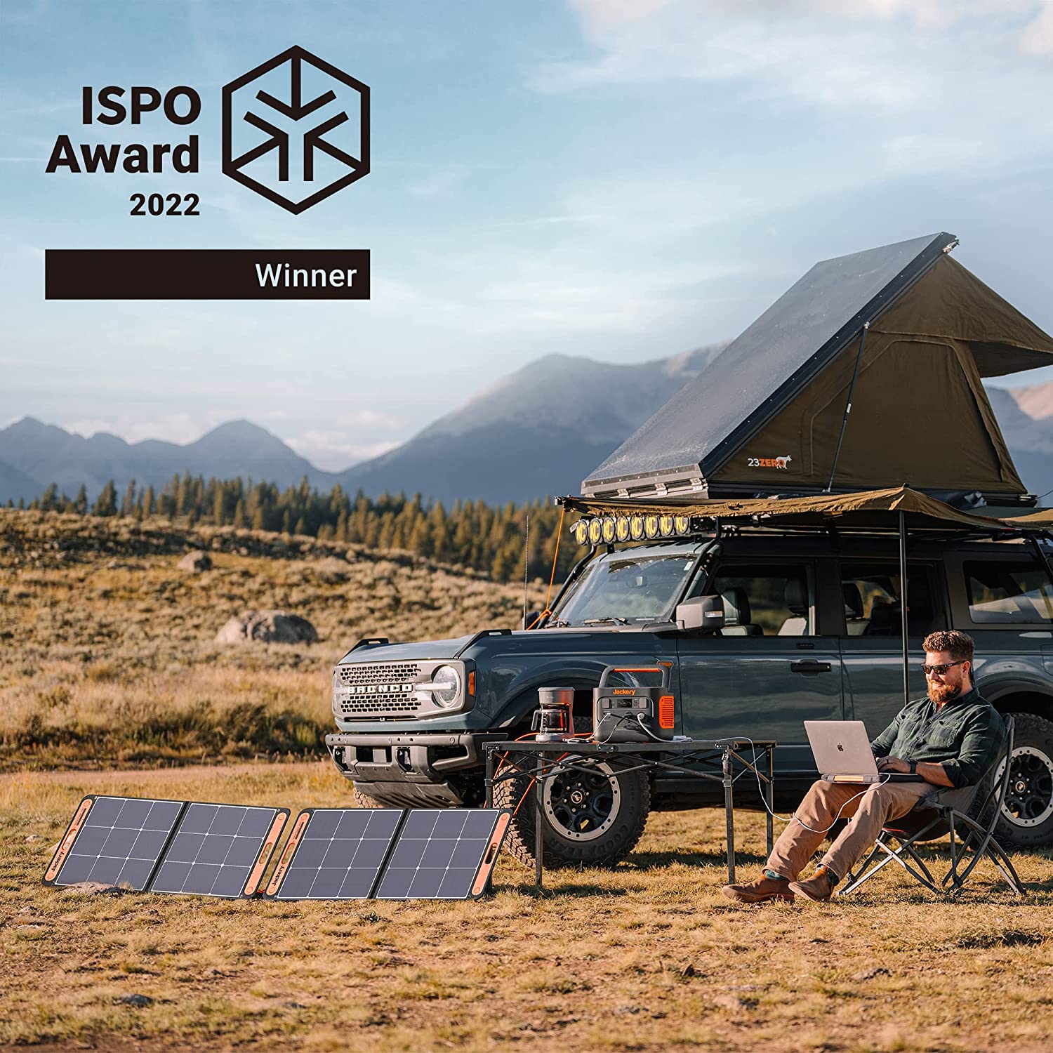 Generator solar portabil/2 Panouri solare, Jackery, 1002Wh/200W ...