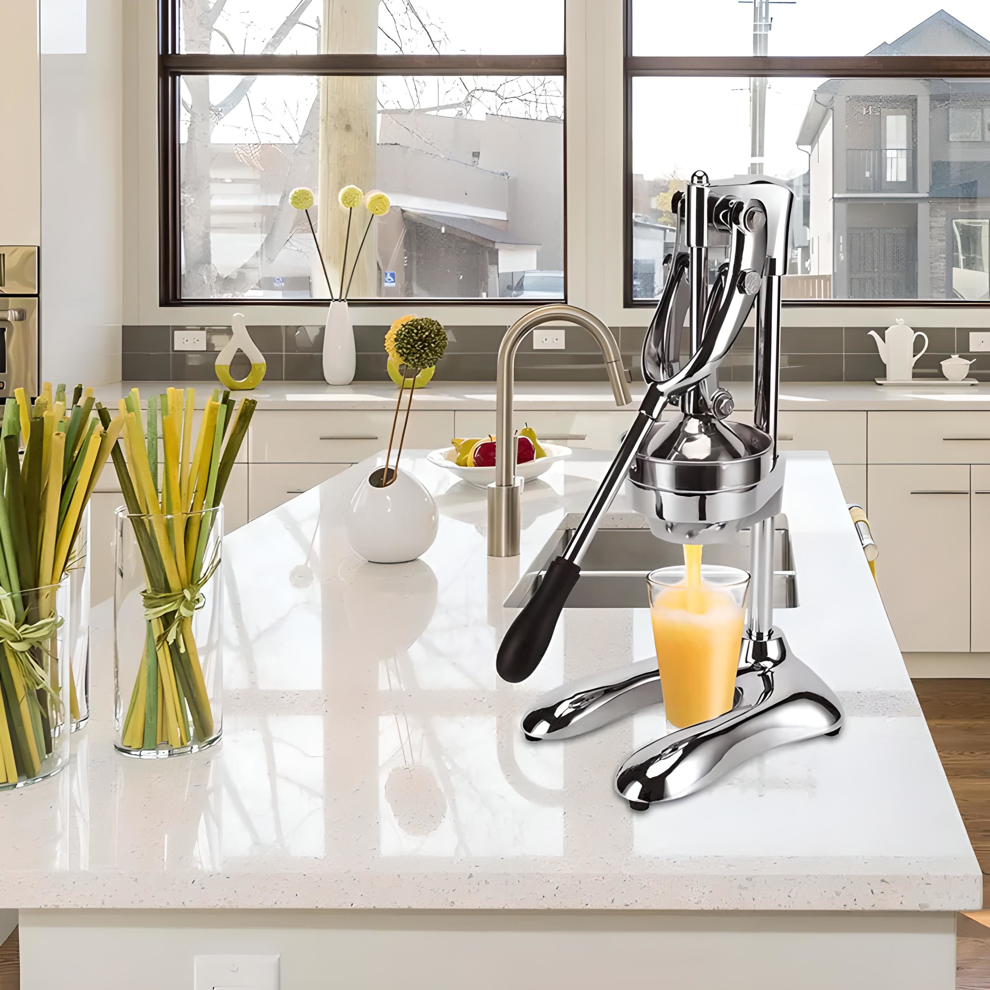 Storcator Manual Profesional de Fructe, Citrice din Otel Inoxidabil si ...