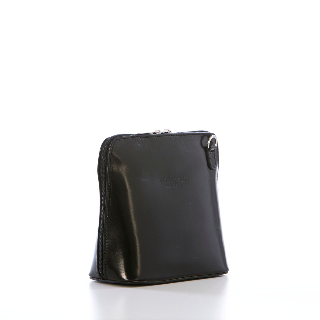 Дамска чанта Lucca Baldi, Черна, Италианска естествена кожа - eMAG.bg