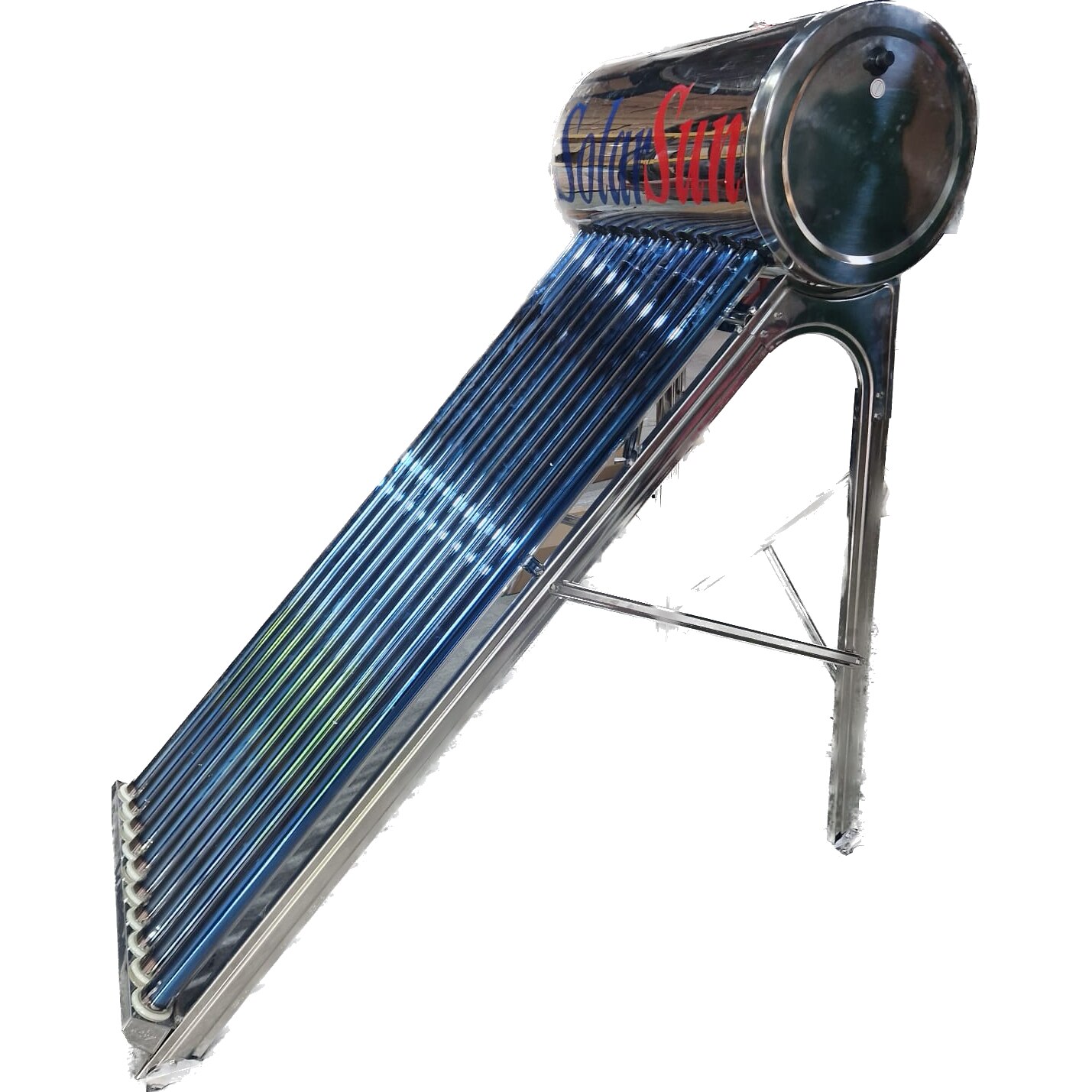 Panou solar automatizat, cu 10 tuburi vidate, pentru preparare apa ...