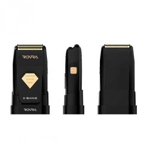 Aparat profesional de ras dublu X-Shave cu acumulator 8800RPM, Rovra ...