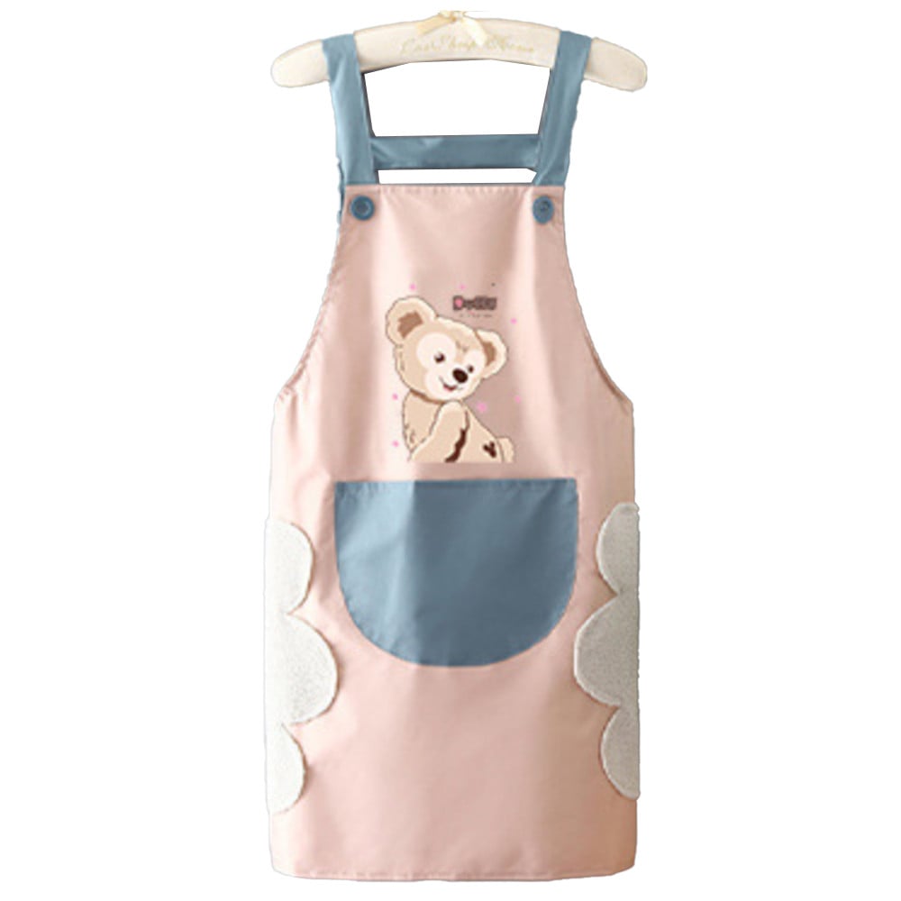 Sort de bucatarie Pufo Little Bear pentru gatit, marime universala, roz ...