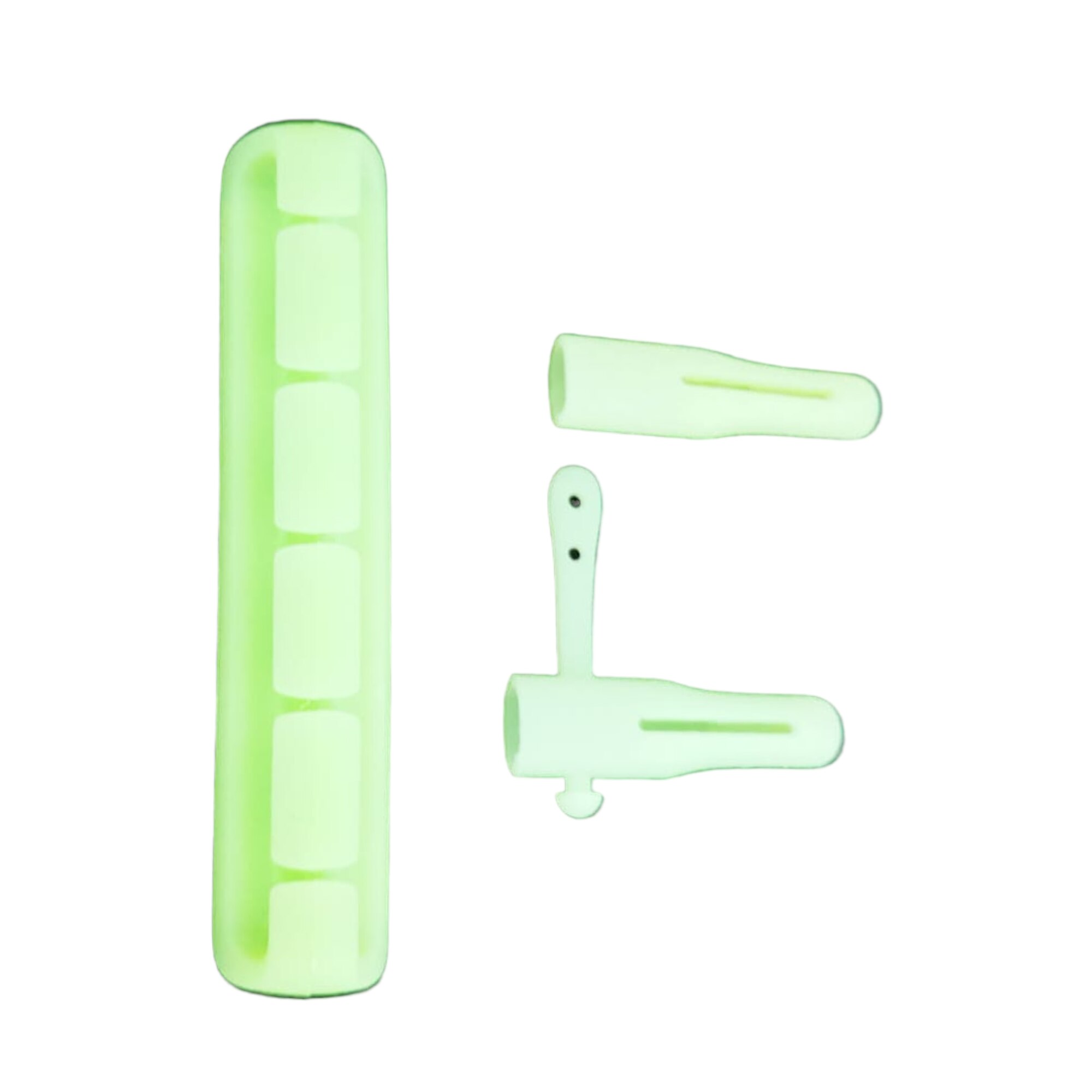 Set organizator si 2 protectii cabluri, Tzachebot®, din silicon, cu ...