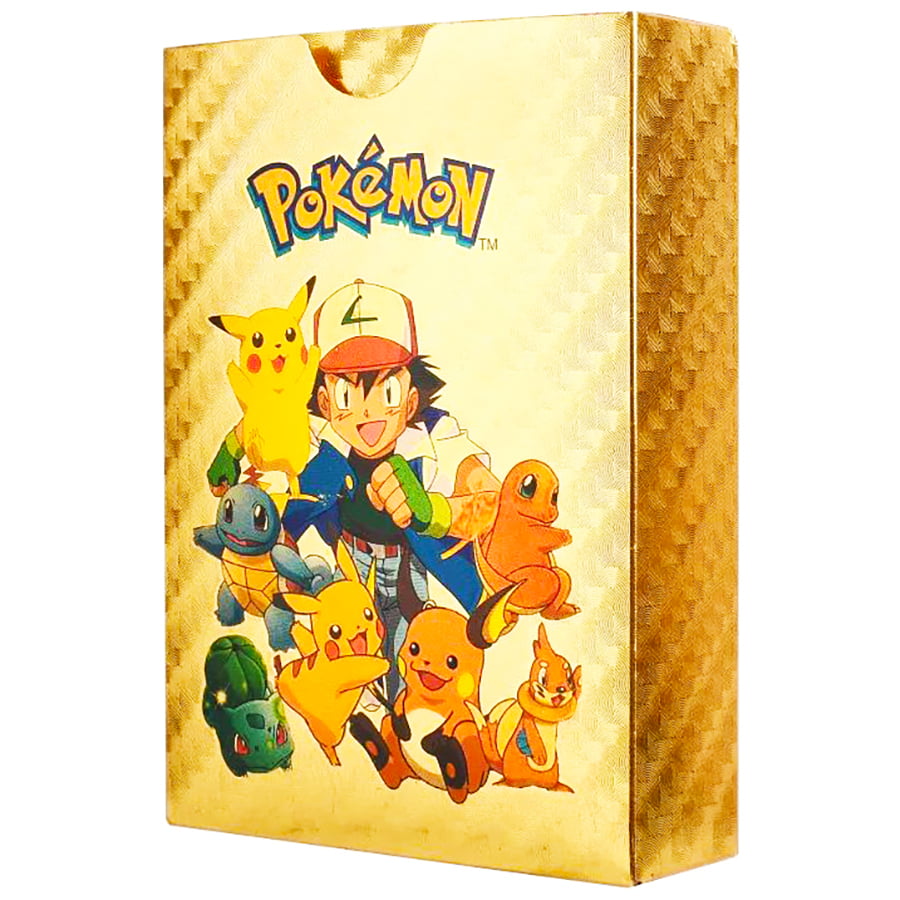 Joc de carti Pokemon Gold VMax GX, 55 Cartonase - eMAG.ro