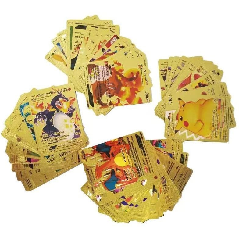 Joc de carti Pokemon Gold VMax GX, 55 Cartonase - eMAG.ro