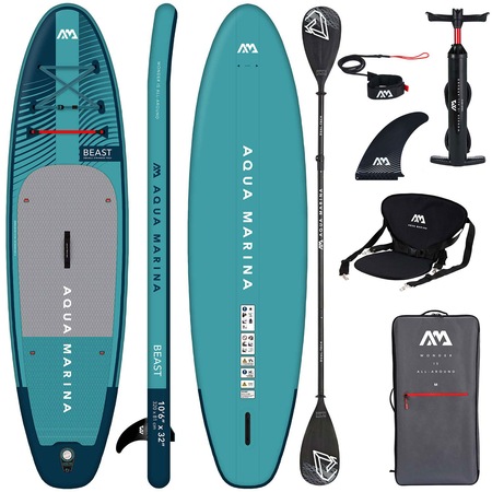 Set placa gonflabila SUP Aqua Marina BEAST 10'6" BT-23BEP 320 x 81 x 15 ...