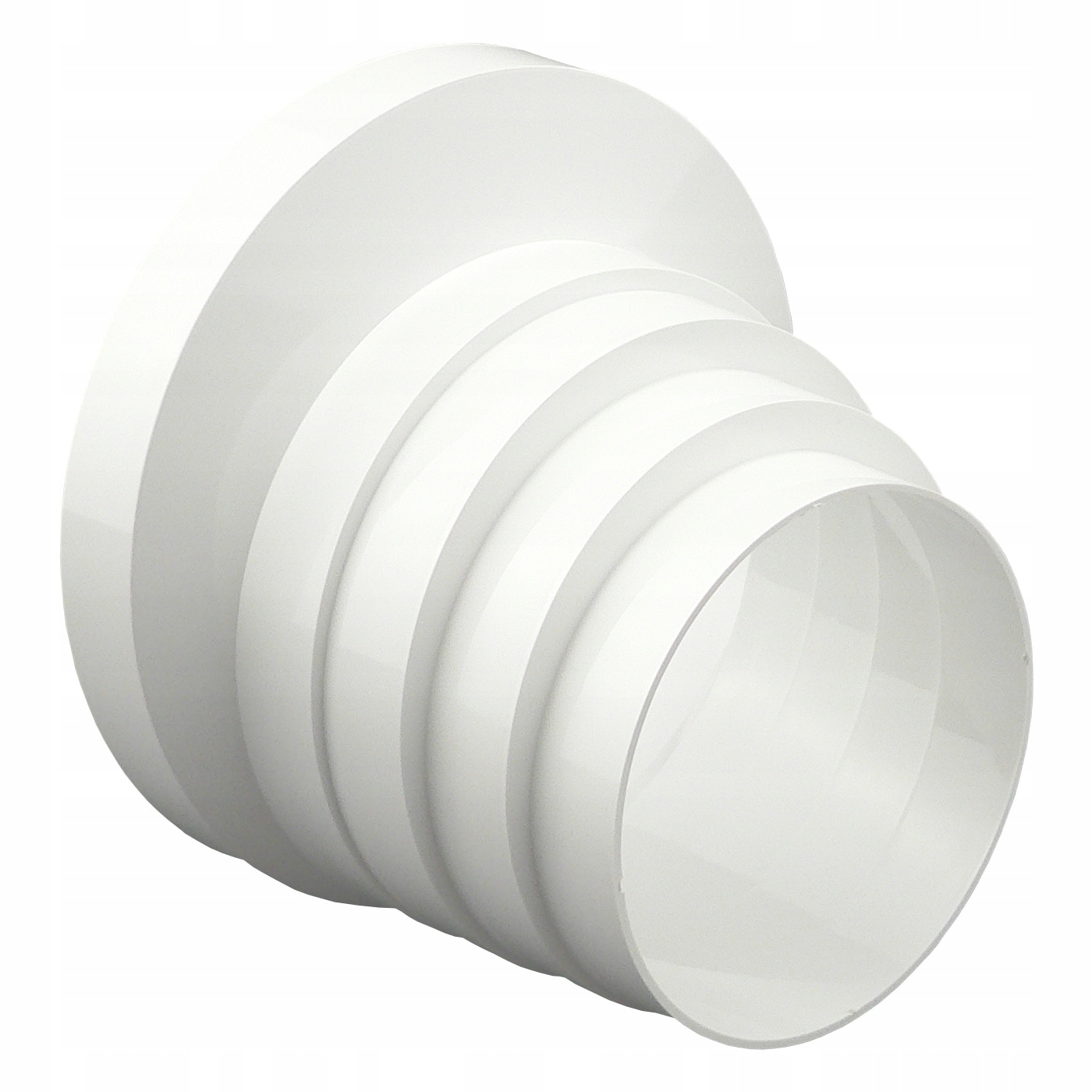 Racord PVC pentru ventilatie, Airroxy, Reducere, universala Asimetrice, 80, 100, 120, 125, 150 ...