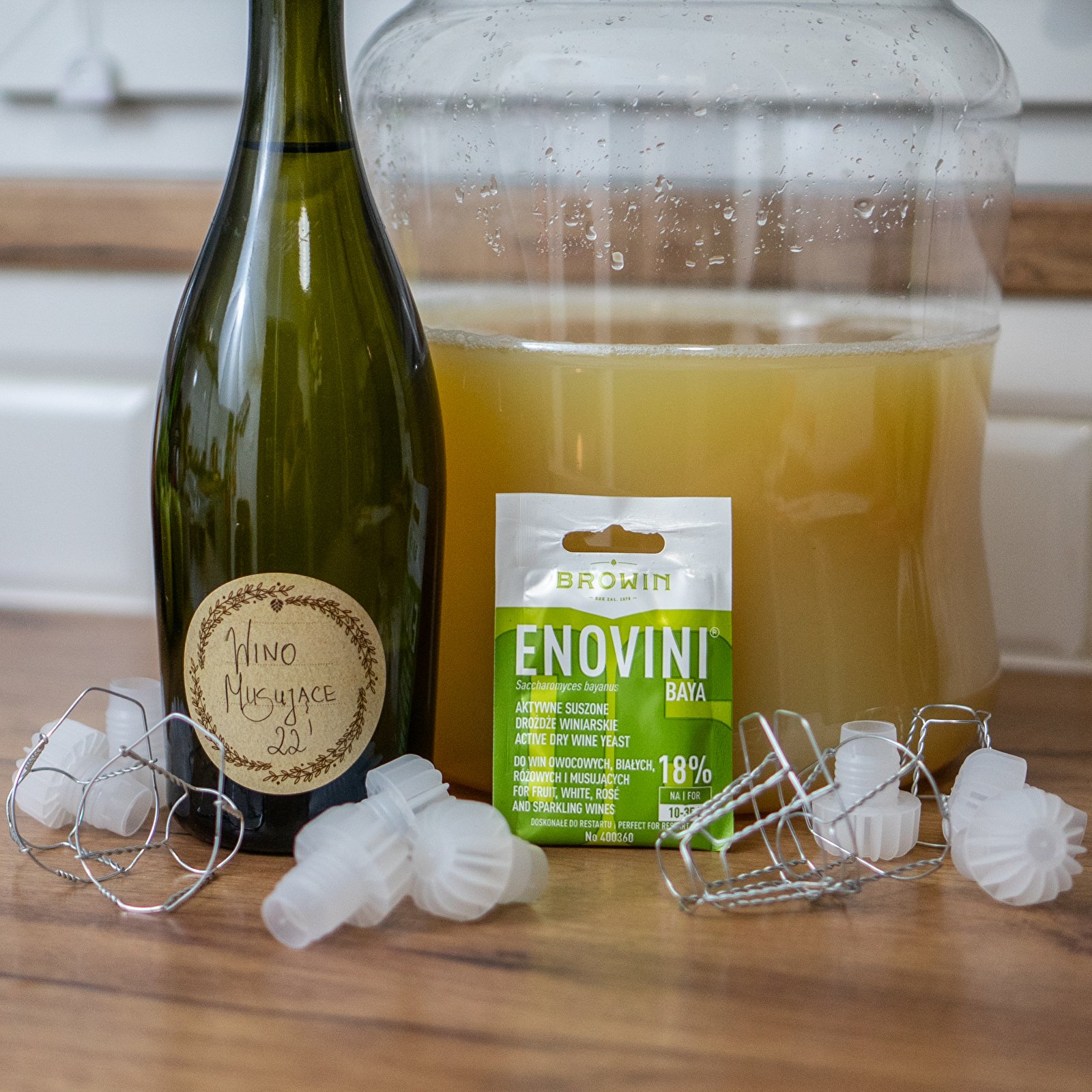 Drojdie pentru vin - uscata, Enovini Baya, 7g - eMAG.ro