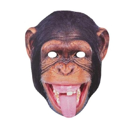 Masca carton animale maimuta cimpanzeu - eMAG.ro