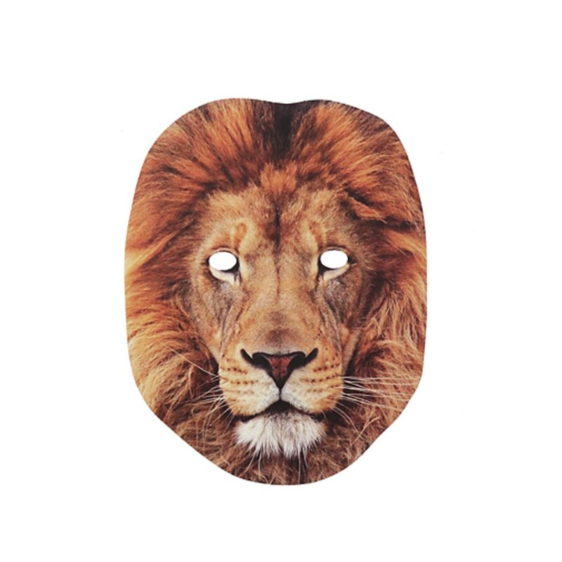 Masca carton animale leu - eMAG.ro