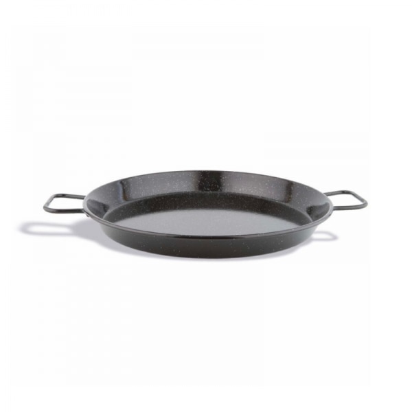 Tigaie pentru paella din inox emailat, 30 cm - eMAG.ro