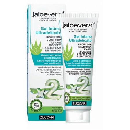 Gel Intim Ultradelicat cu Aloe Vera, Zuccari, 80ml - eMAG.ro