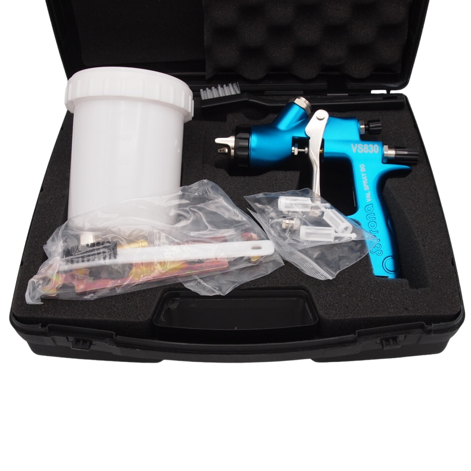 Професионален бояджийски пистолет, Val Spray, VS-830, в транспортен ...