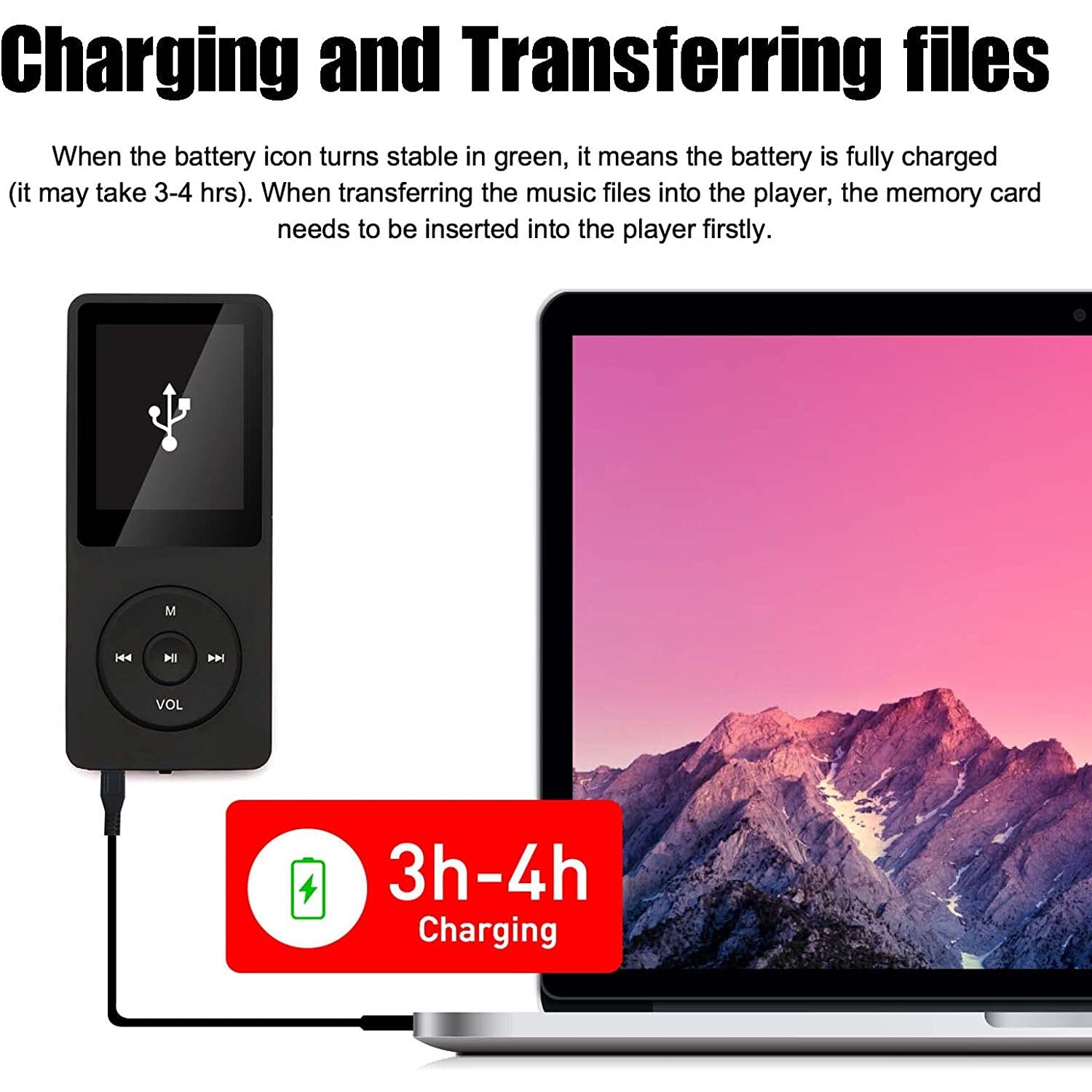 Player MP3 Bluetooth 5.0, Card micro SD, 32 GB, HIFI, Negru - eMAG.ro