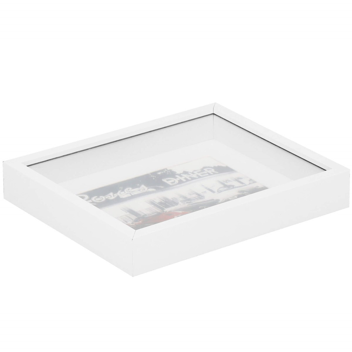 Rama foto, Springos, MDF, 13 x 18 cm, Alb - eMAG.ro