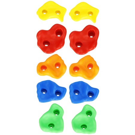 Pietre de catarare, Springos, Plastic, 10 buc, Multicolor - eMAG.ro