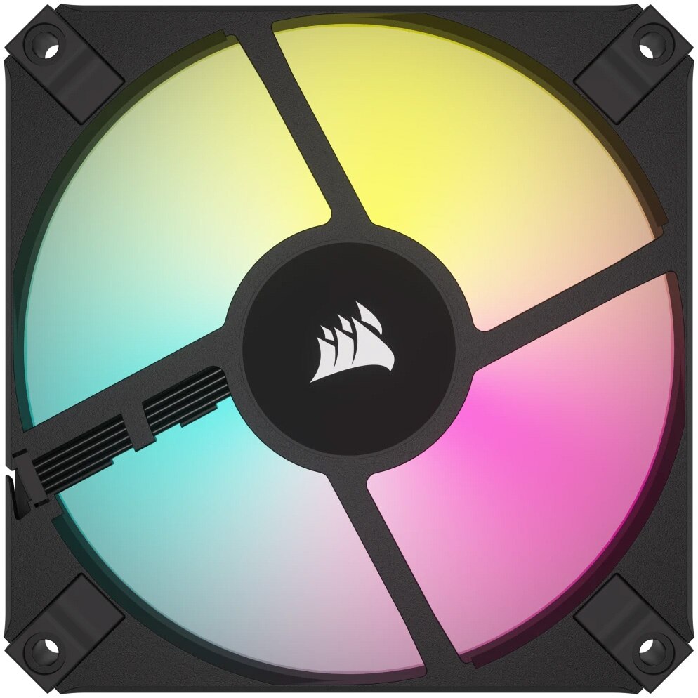 Вентилатор Corsair AF120 RGB SLIM Series RGB, 120 мм, Черен - eMAG.bg